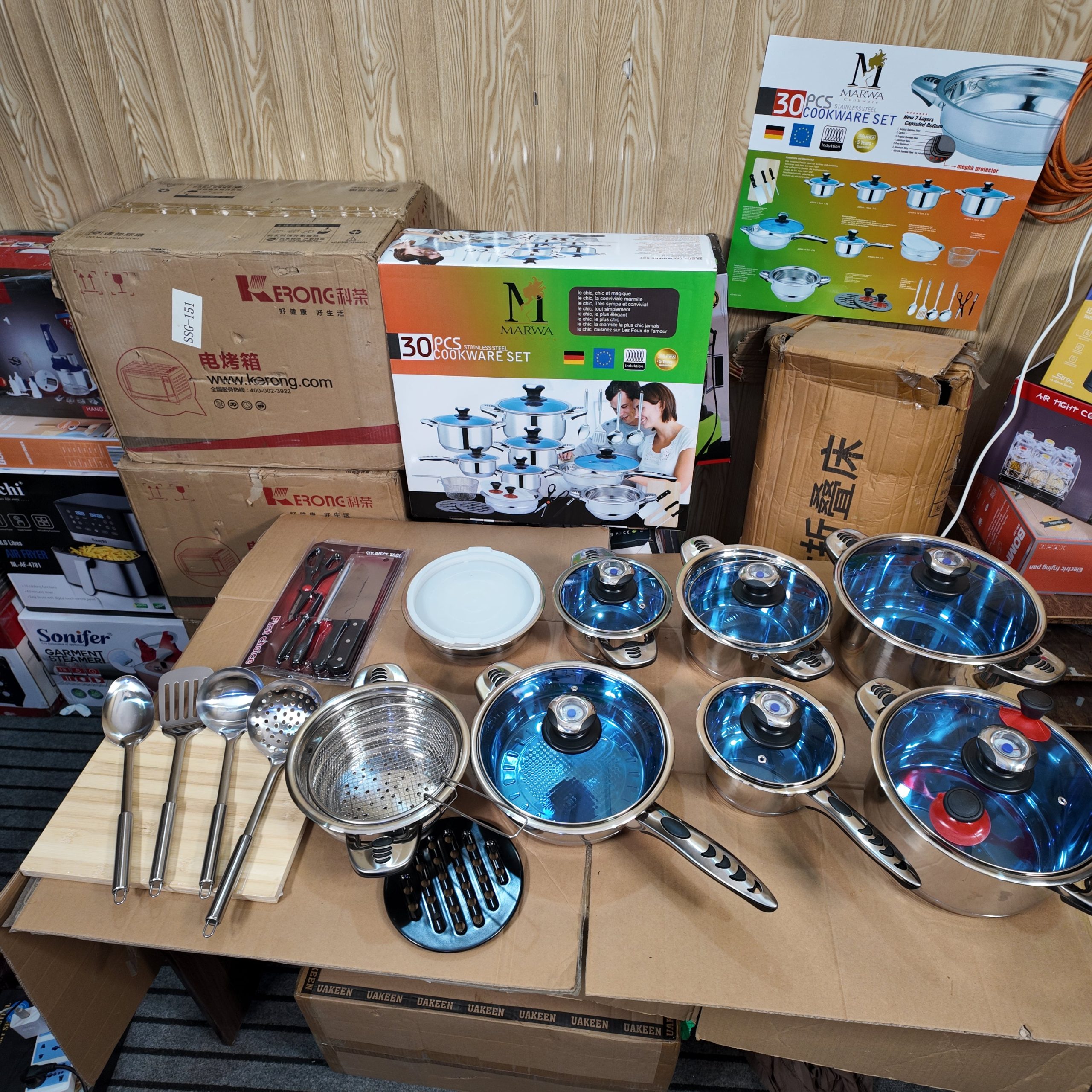 German Lot 30pcs Cookware Set - Bara Market | Islamabad, Lahore ...