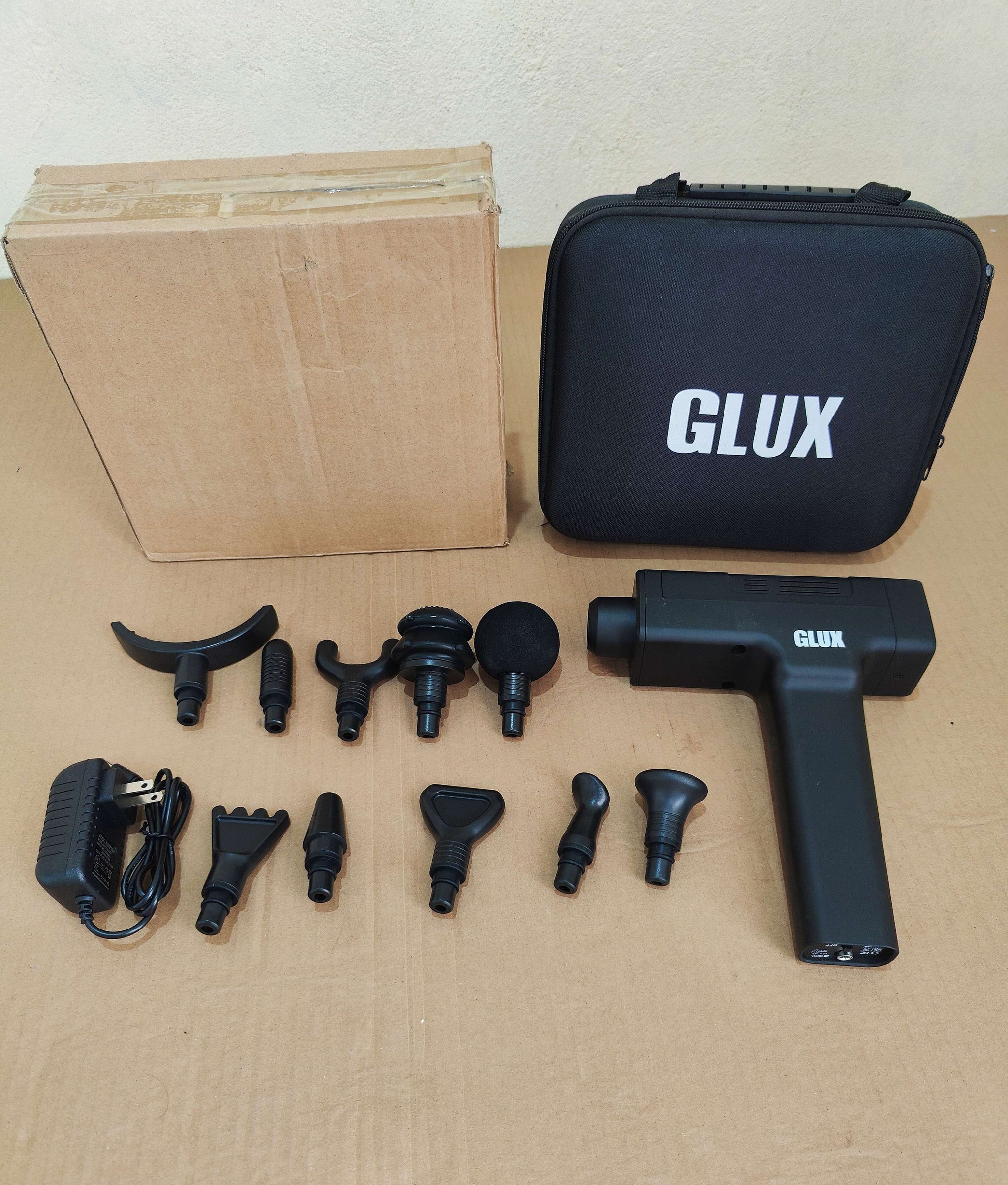 Imported Glux M3 Black Battery Powered Handheld Deep Tissue Portable ...