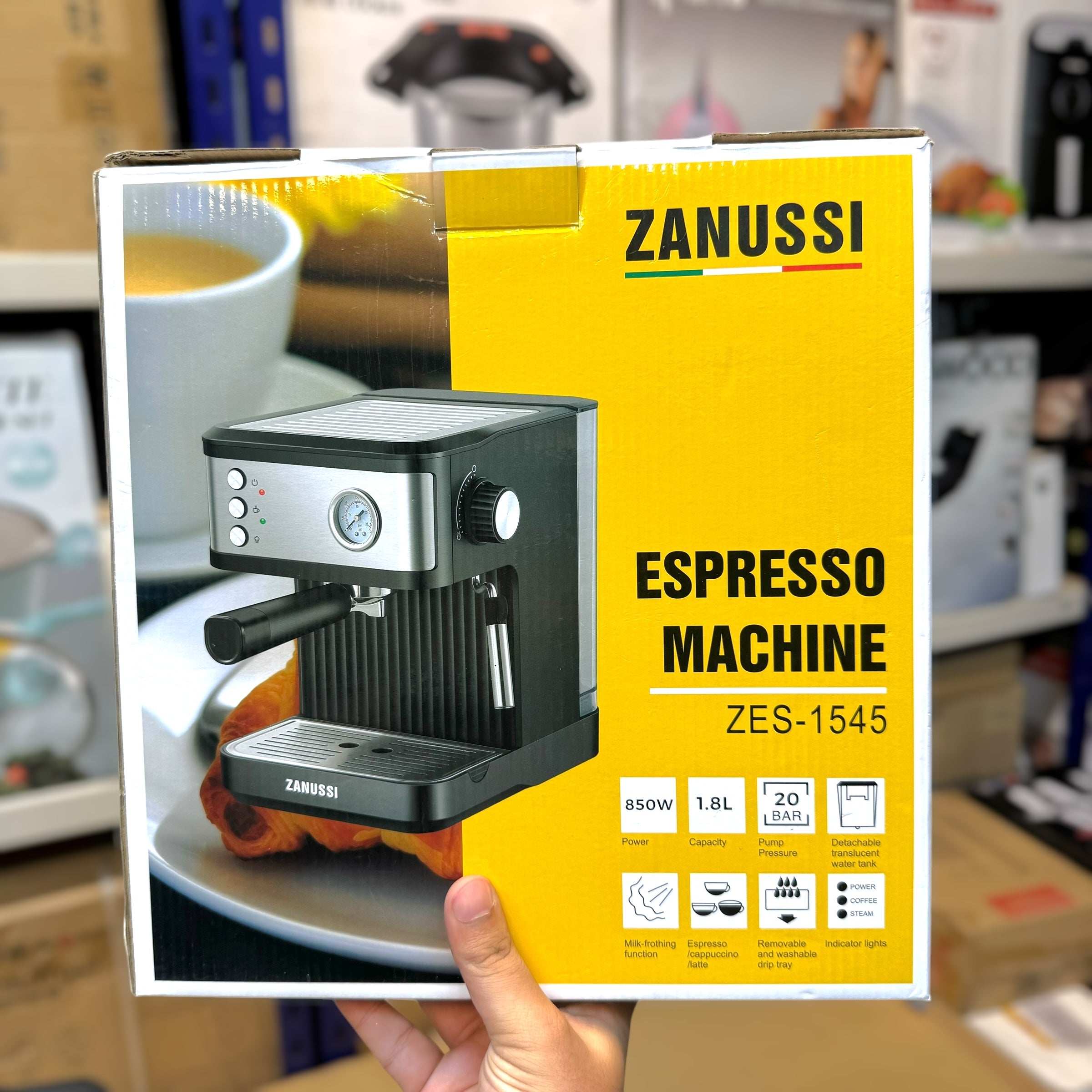 Italy Lot Imported Zanussi Espresso Machine - Bara Market | Islamabad ...