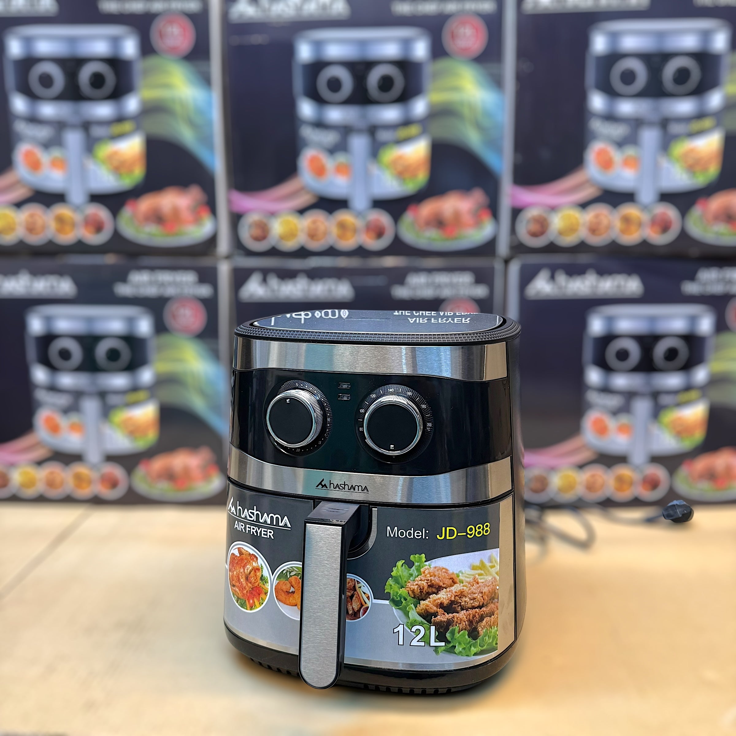 Lot Imported Hashama 12L Family Size Air Fryer - Bara Market ...
