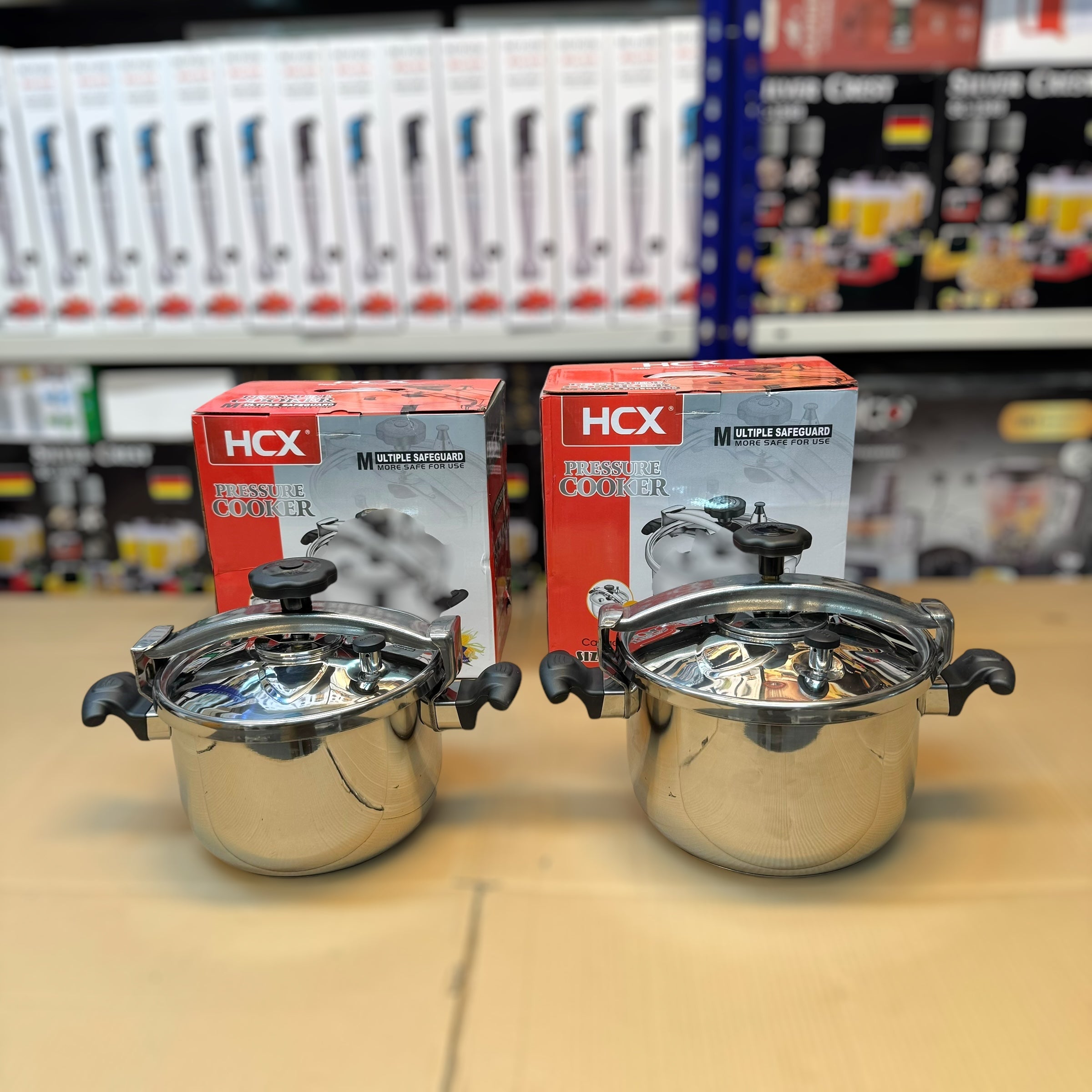 Lot Imported HCX Stainless Steel Pressure Cooker - Bara Market ...